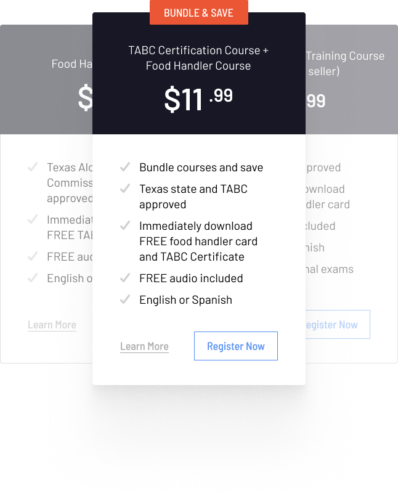 TABC Certification Course+ Food Handler Course - American Course Academy TABC
